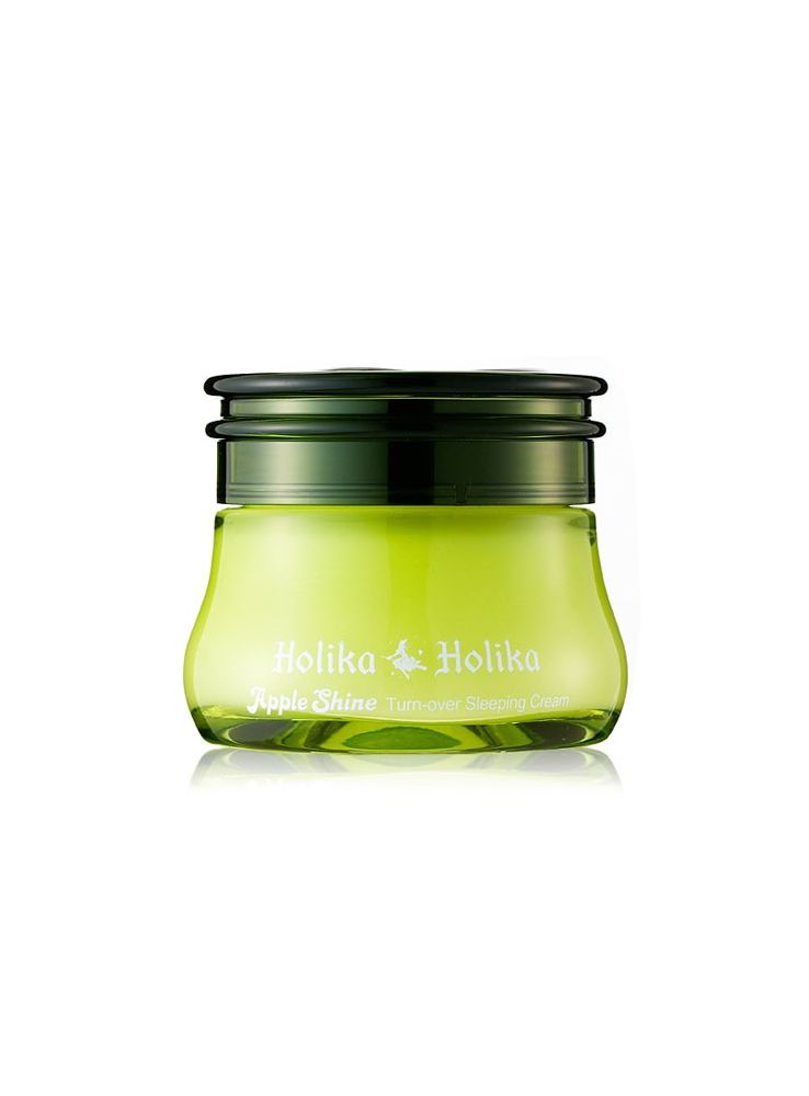 Apple brilhar Turn - dormindo creme Holika Holika
